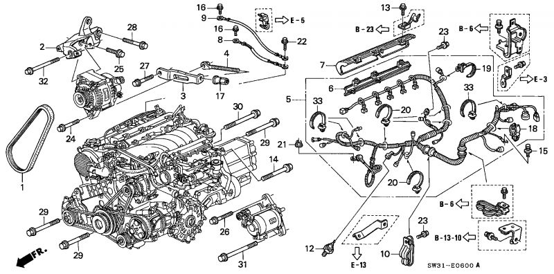 Бензиновый двигатель Honda Rafaga: как его технически характеристики ...