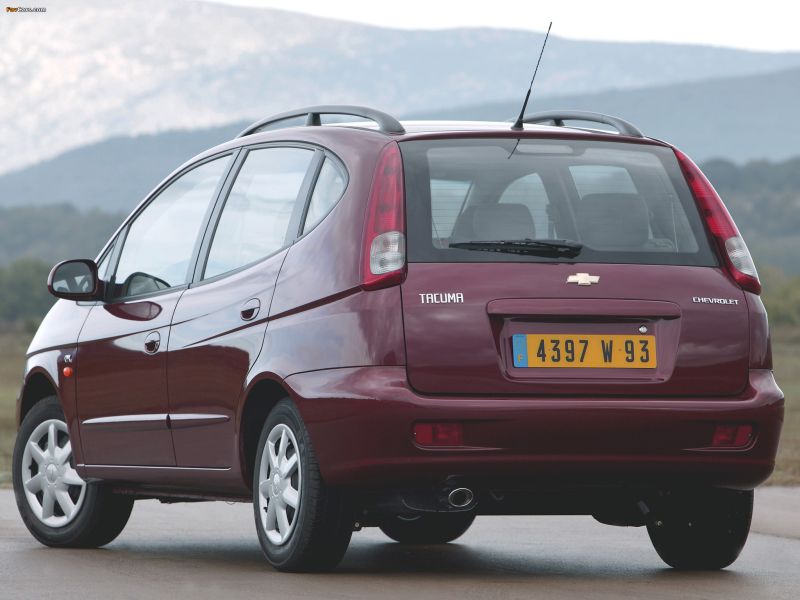 Chevrolet Rezzo: все об особенностях и характеристиках популярного минивэна