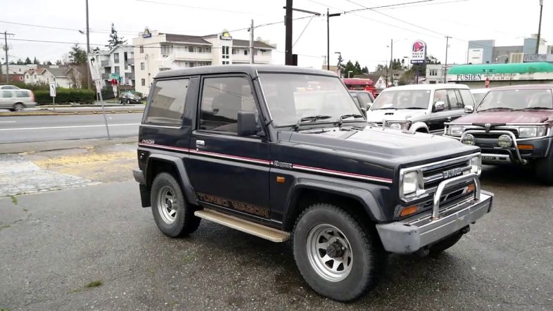 Daihatsu Rugger: полный разбор японского внедорожника — технические ...