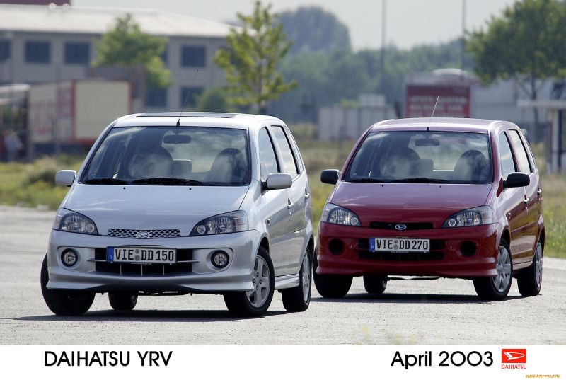 Daihatsu YRV: Факты, которые вы должны знать о технических характеристиках, комплектациях, тест ...