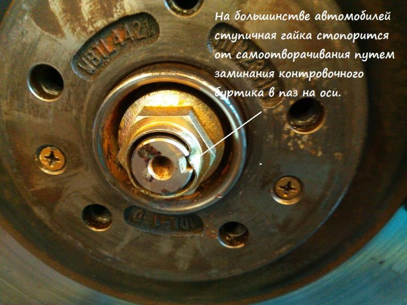 Как открутить гайки ступицы Мазда без проблем